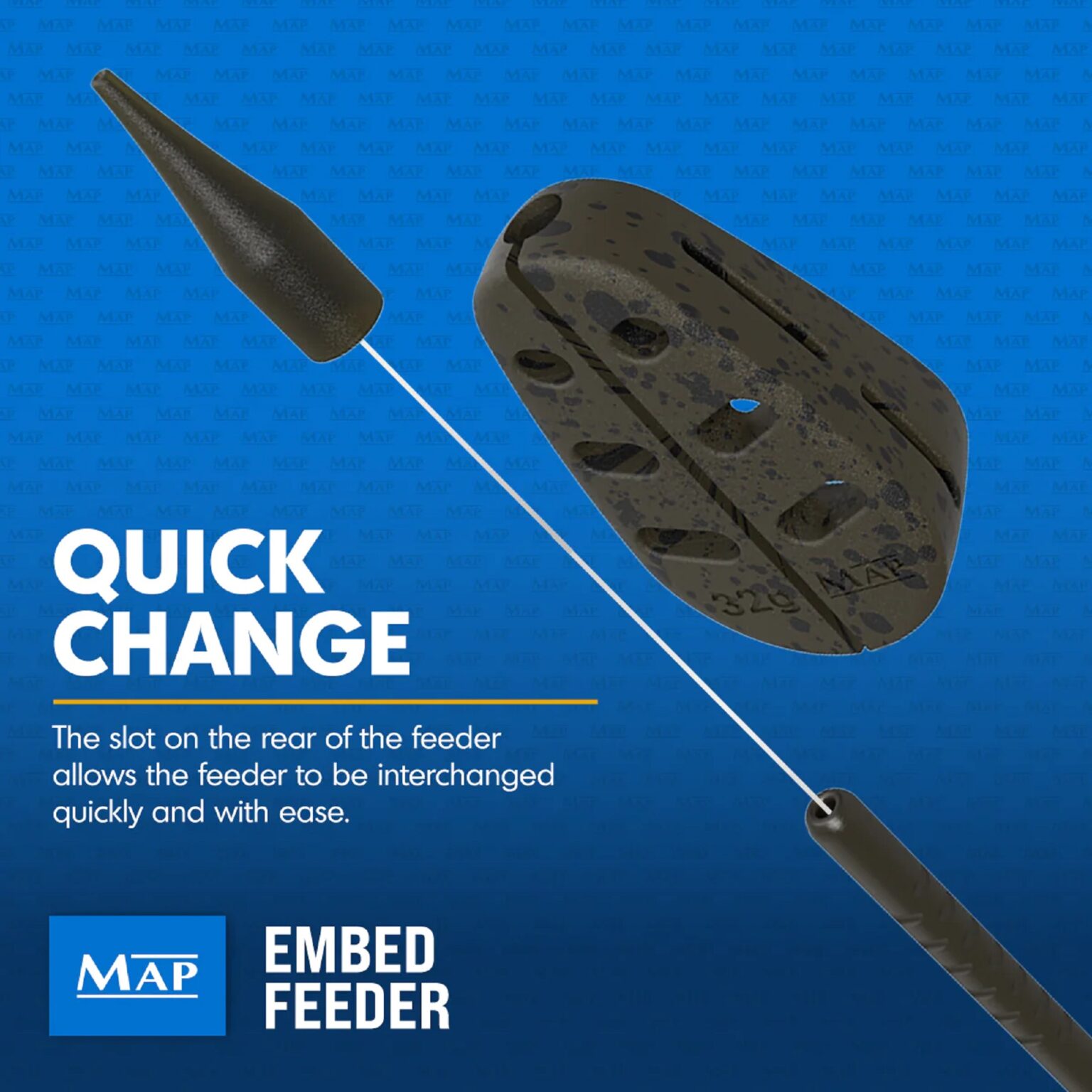 Pasturatore Embed feeder MAP — Fishing Italia