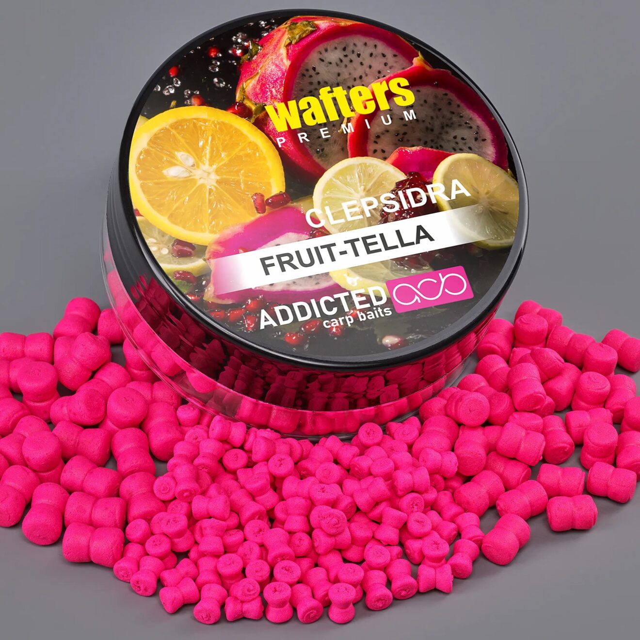 Bandum Wafters Clepsidra ADDICTED CARP BAITS - Fruit-tella — Fishing Italia